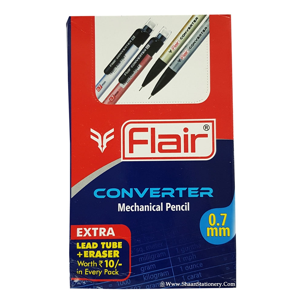 Buy Flair Converter 0.7 Mechanical Pencil with Eraser Top online ...