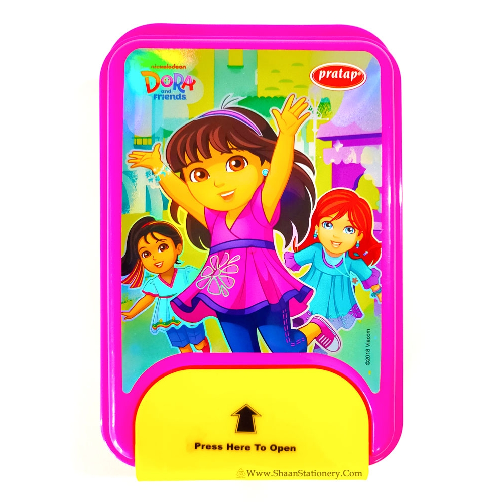 Buy Dora Lunch Box with Small Container, Spoon and Fork - 1001 online ...