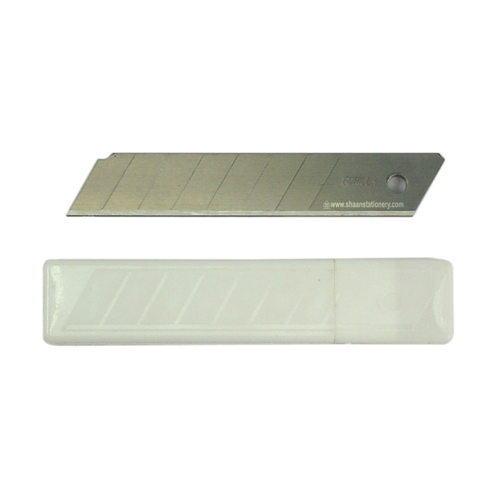 Buy GORILLA Cutter Blade 18mm | Pack of 10 blades online ...