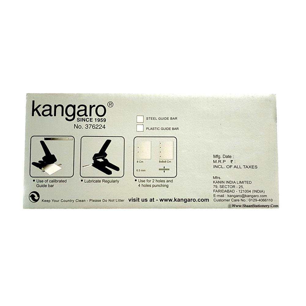 Buy Kangaro Heavy Duty Punch 800 with Guide Bar | Manual 2 Hole ...