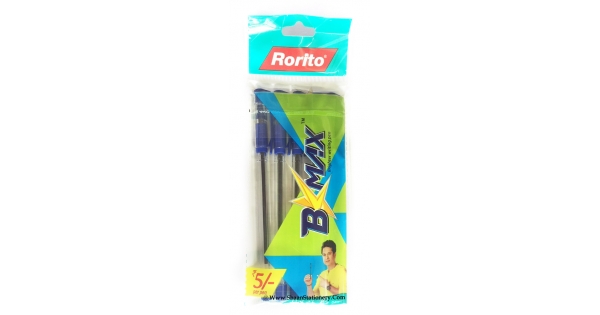 Buy Rorito B-Max Ball Pen Blue online @ ShaanStationery.com - School ...